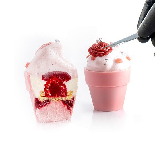 Irresistible chocolate flower pots - Horeca International